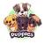 I love puppies PUPPIES logo