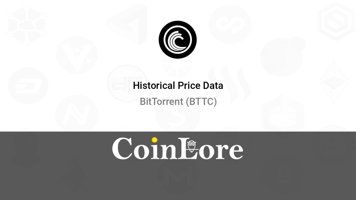 bittorrent crypto price history