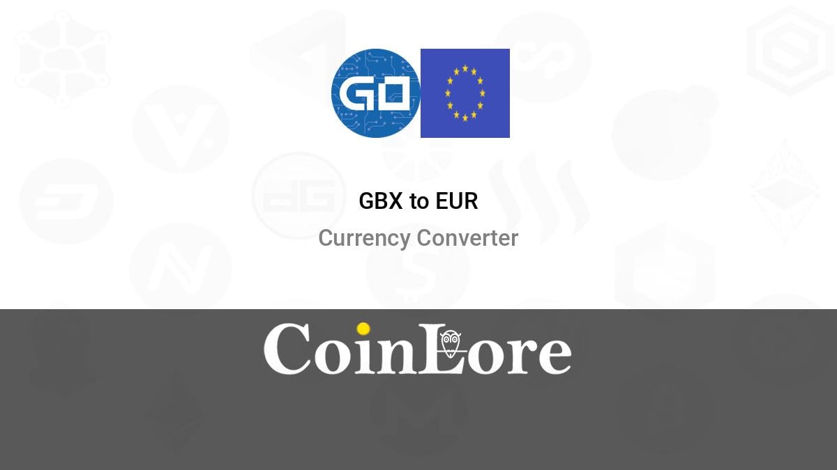 What Is Gbx Currency Online 