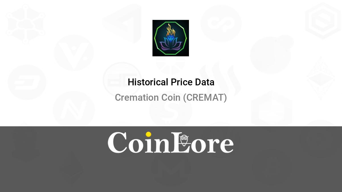 Cremation Coin CREMAT CoinLore