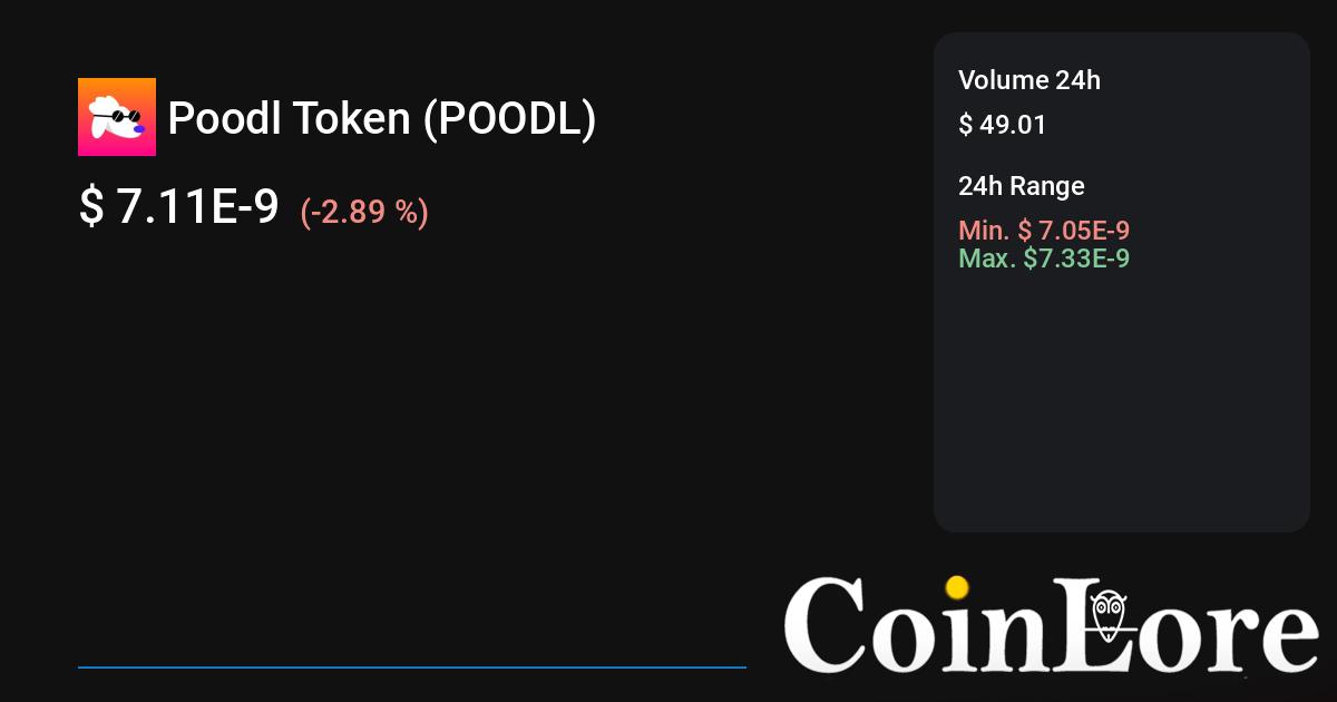 poodl price crypto